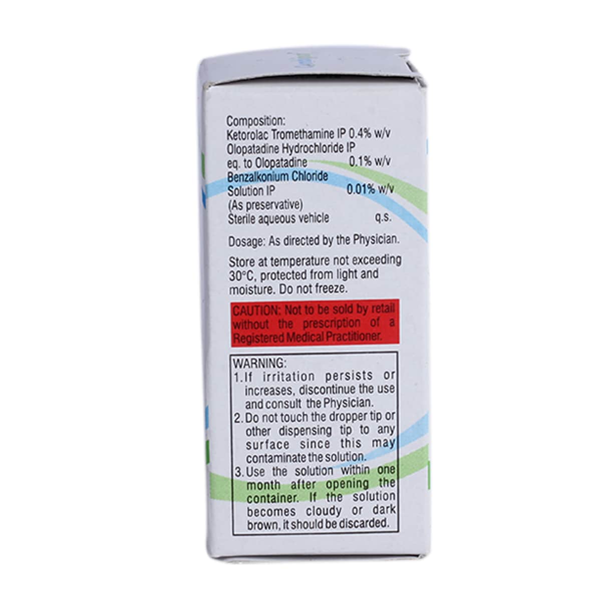 Combipat Ophthalmic Solution 5 ml | Uses, Side Effects, Price | Apollo ...