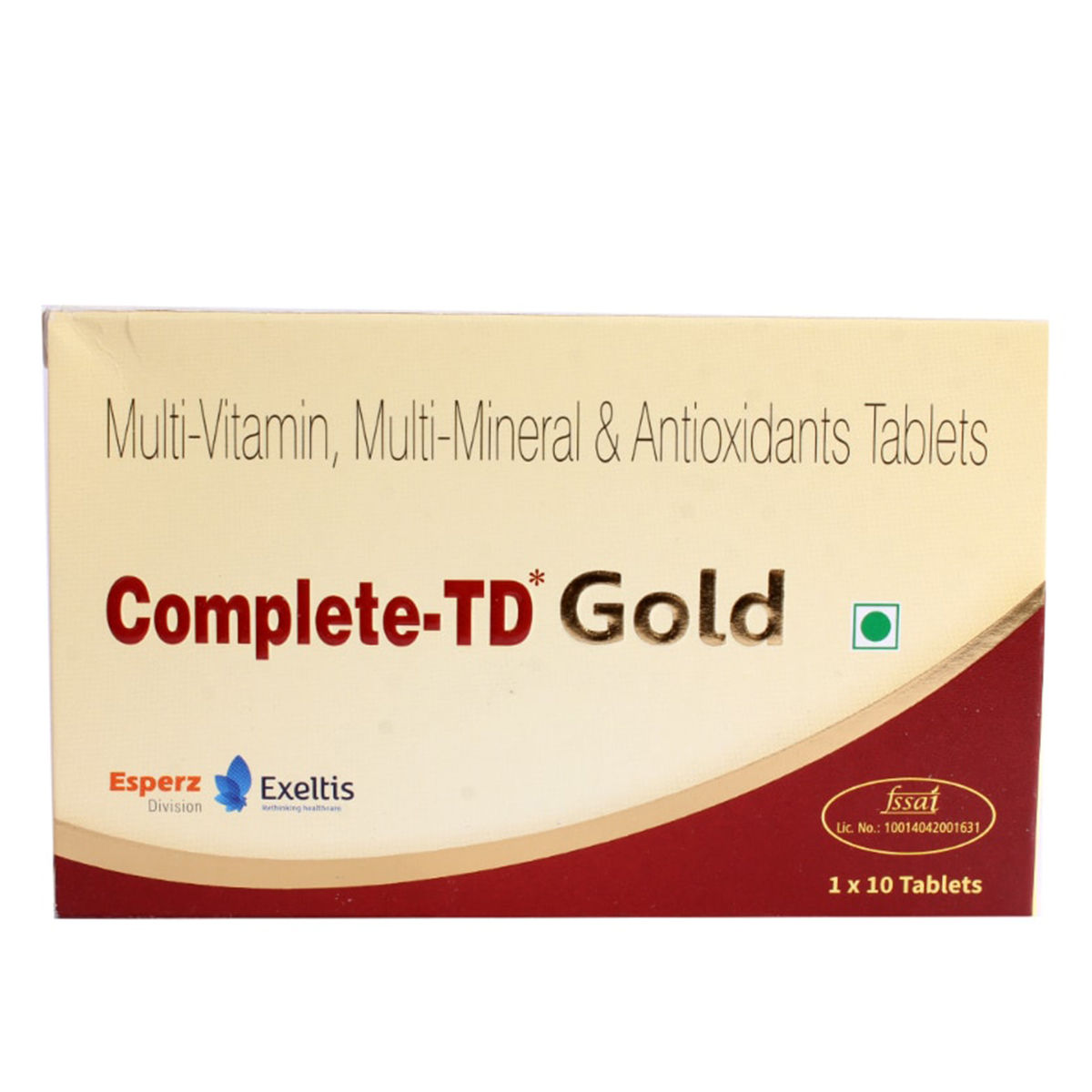Complete TD Gold Tablet 10's Price, Uses, Side Effects, Composition ...