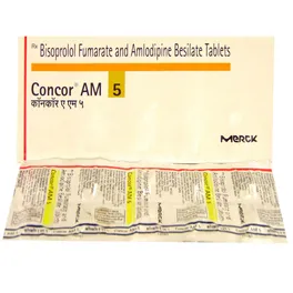 Concor AM 5 Tablet | Uses, Side Effects, Price | Apollo Pharmacy