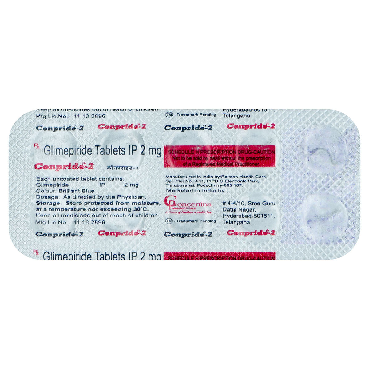 Conpride 2 mg Tablet | Uses, Side Effects, Price | Apollo Pharmacy