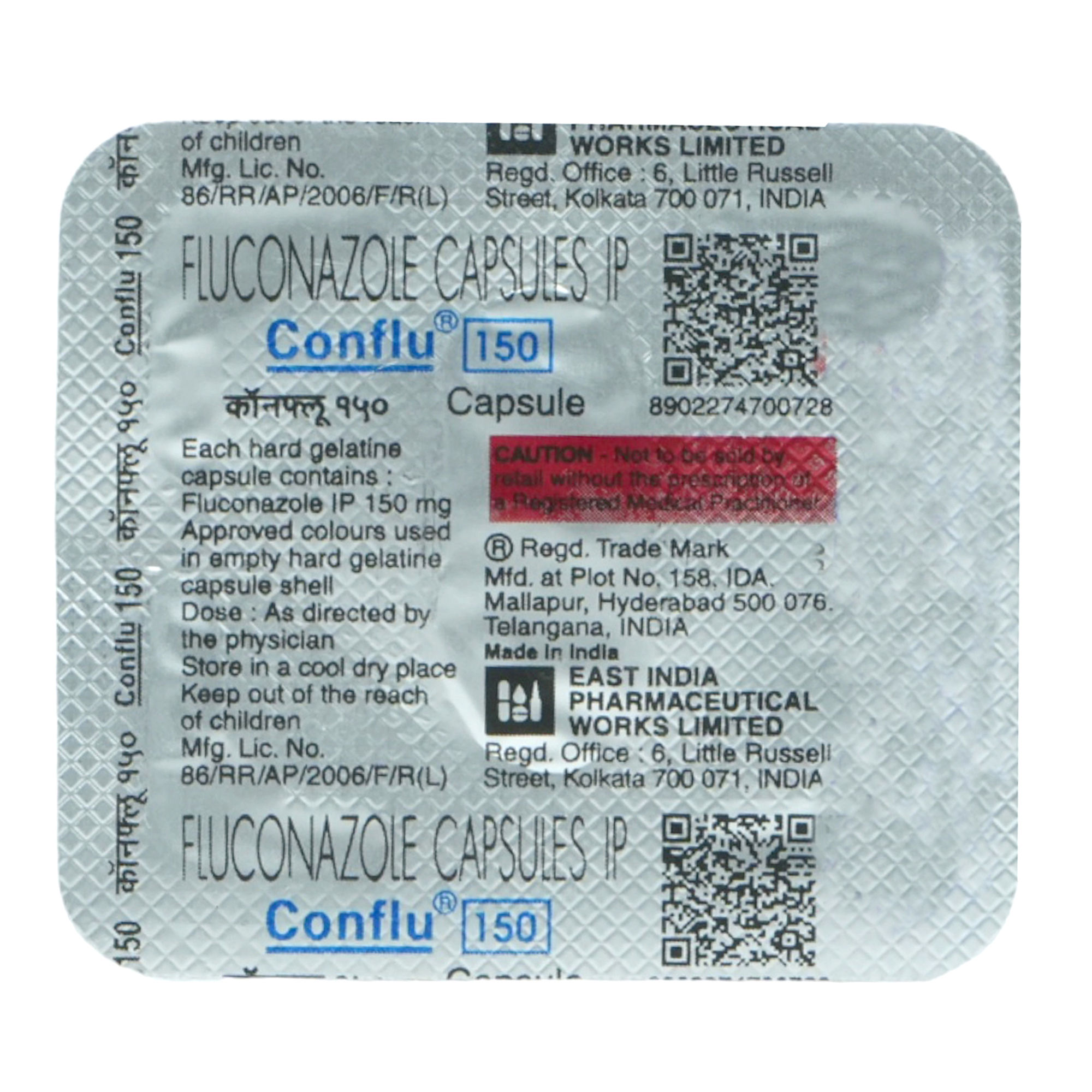 Conflu 150 Capsule | Uses, Side Effects, Price | Apollo Pharmacy