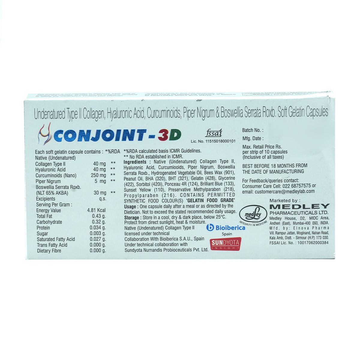 Conjoint 3D Capsule | Uses, Side Effects, Price | Apollo Pharmacy