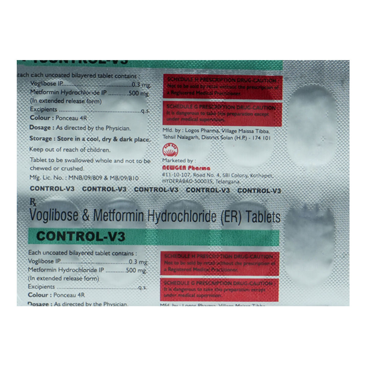 Control-V3 Tablet | Uses, Side Effects, Price | Apollo Pharmacy