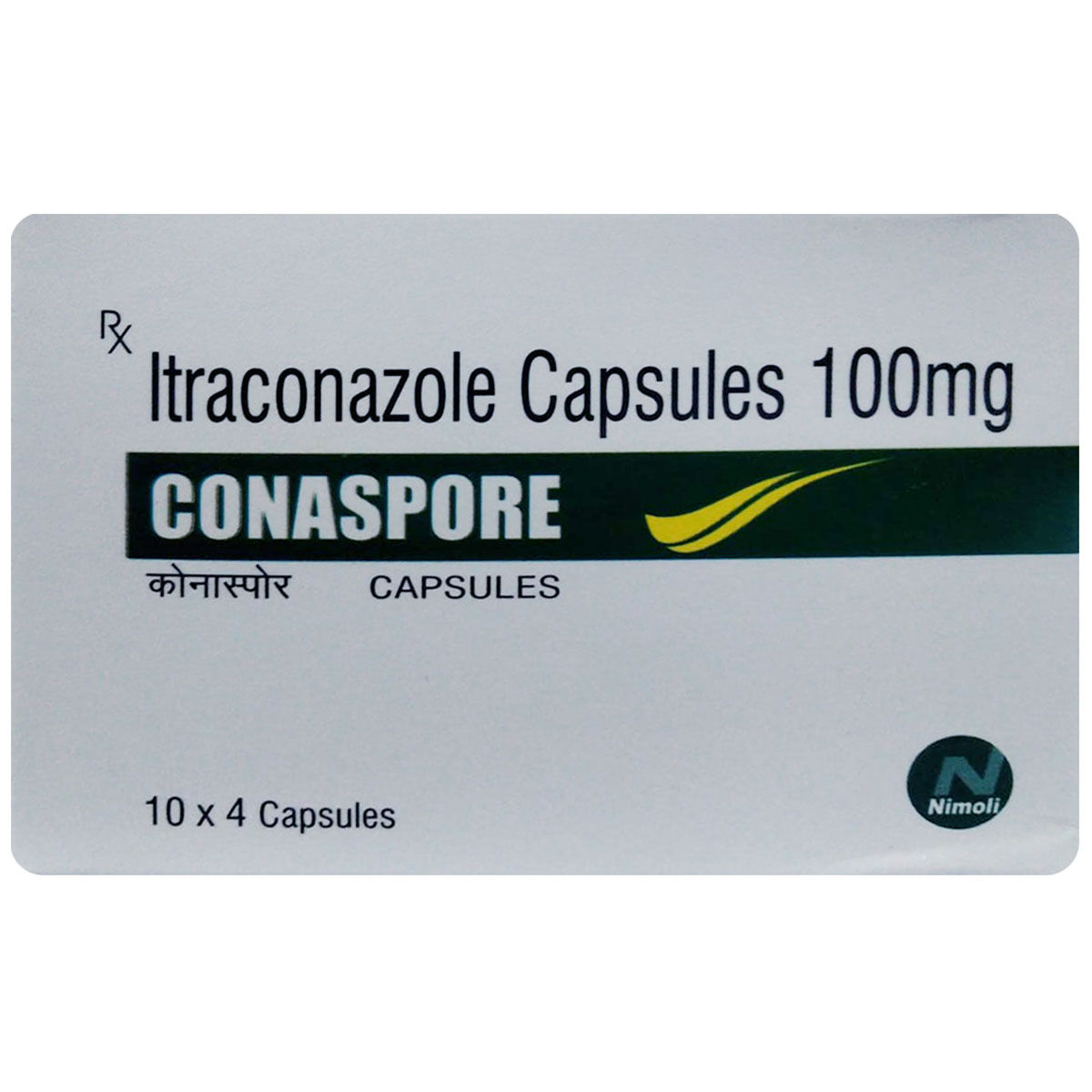 Conaspore 100 Capsule | Uses, Side Effects, Price | Apollo Pharmacy