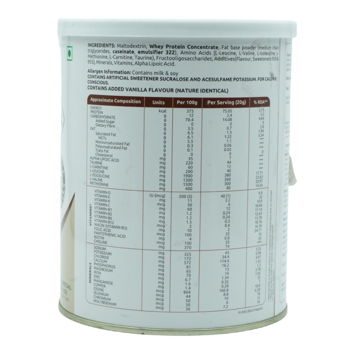 Copewel Hepa Vanilla Powder 400 gm Price, Uses, Side Effects ...