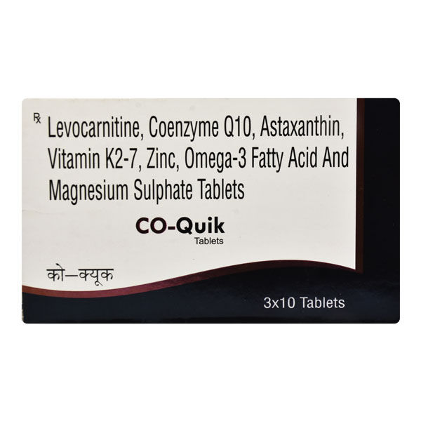 Co-Quik Tablet | Uses, Side Effects, Price | Apollo Pharmacy