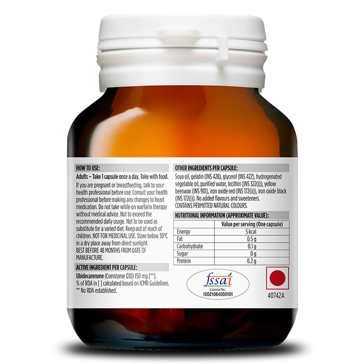 Buy Blackmores CoQ10 150 mg for Heart Health, 30 Capsules | 19 Minutes ...