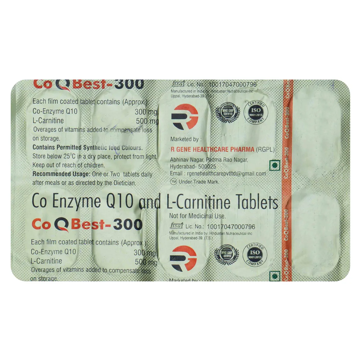 coenzyme a tablet
