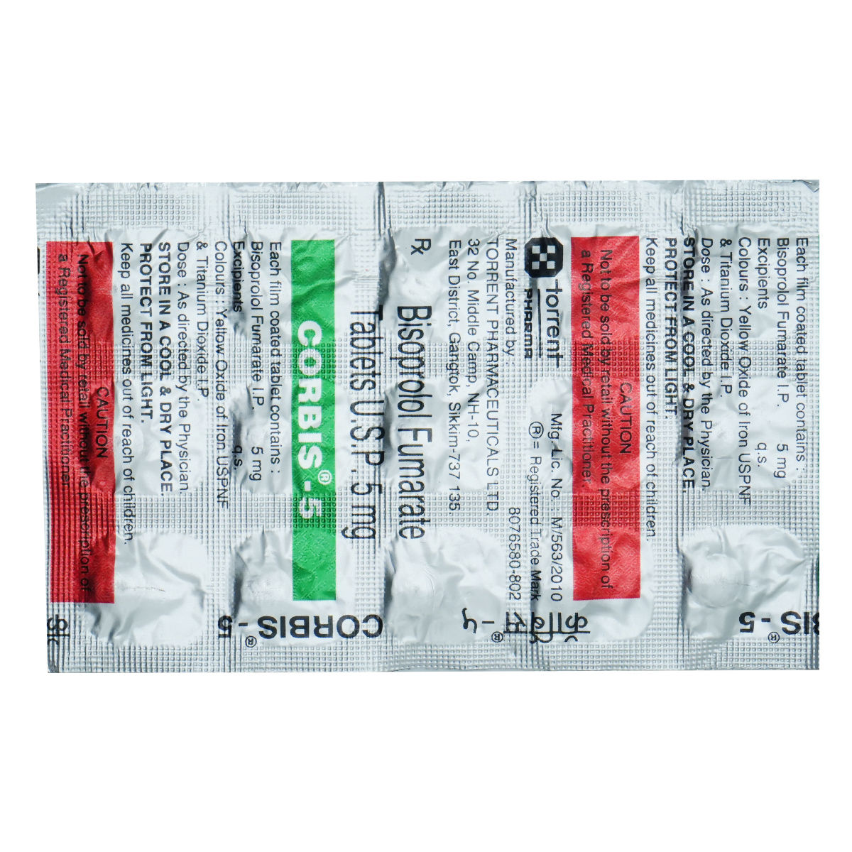 Corbis 5 Tablet | Uses, Side Effects, Price | Apollo Pharmacy