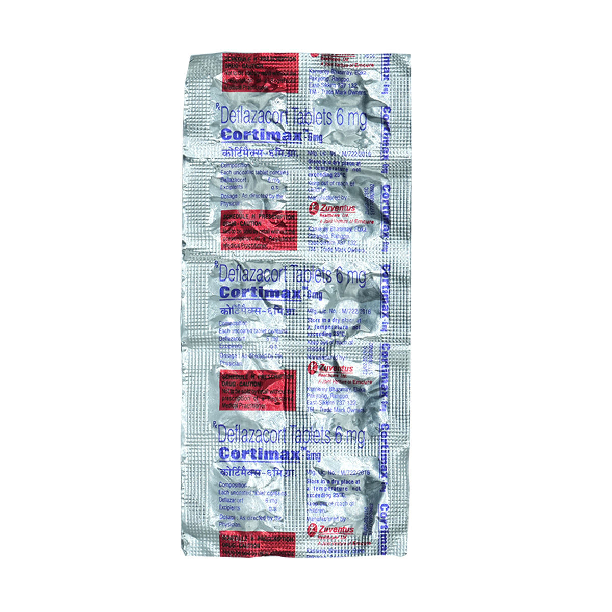 Cortimax 6mg Tablet 10's Price, Uses, Side Effects, Composition ...