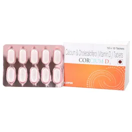 Corcium D3 Tablet | Uses, Benefits, Price | Apollo Pharmacy