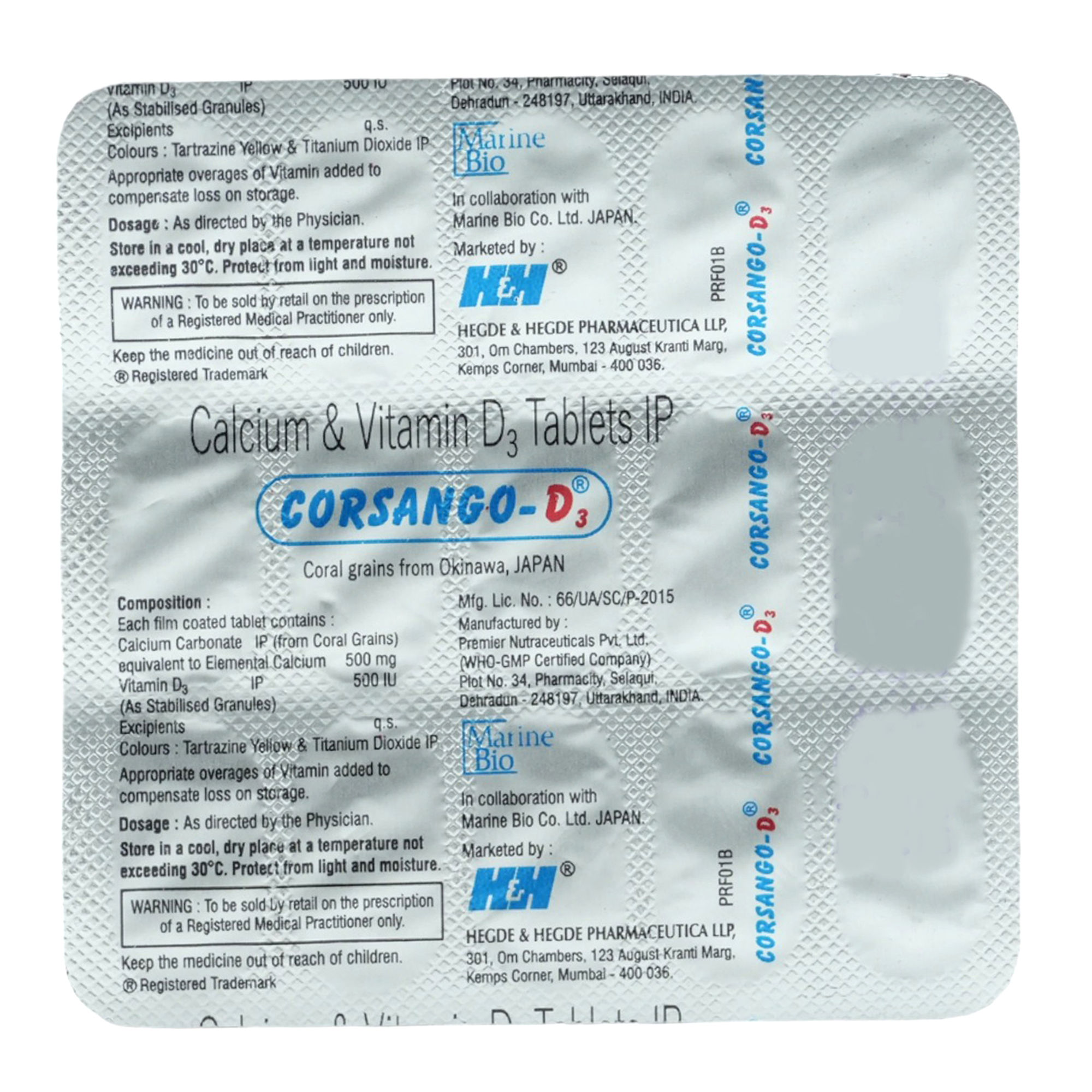 Corsango-D3 Tablet | Uses, Side Effects, Price | Apollo Pharmacy