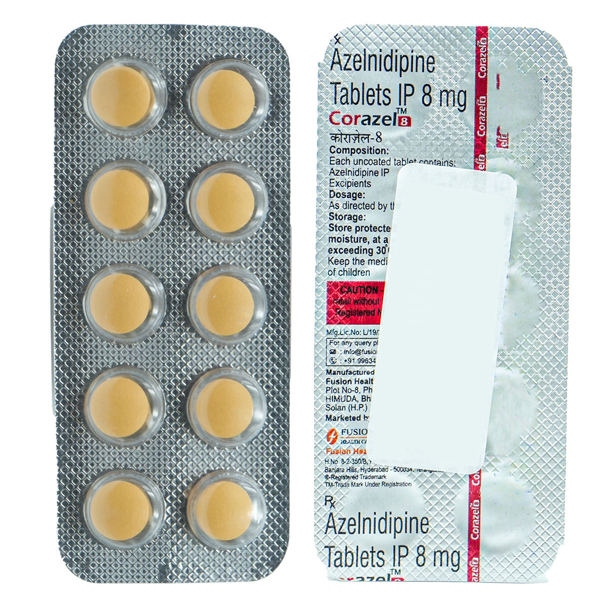 Corazel 8 Tablet | Uses, Side Effects, Price | Apollo Pharmacy