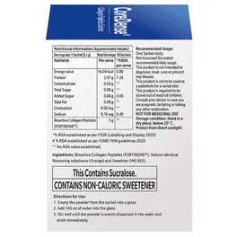 Buy Coredense Collagen Peptides Powder Sachet 5.1 gm | 19 Minutes ...