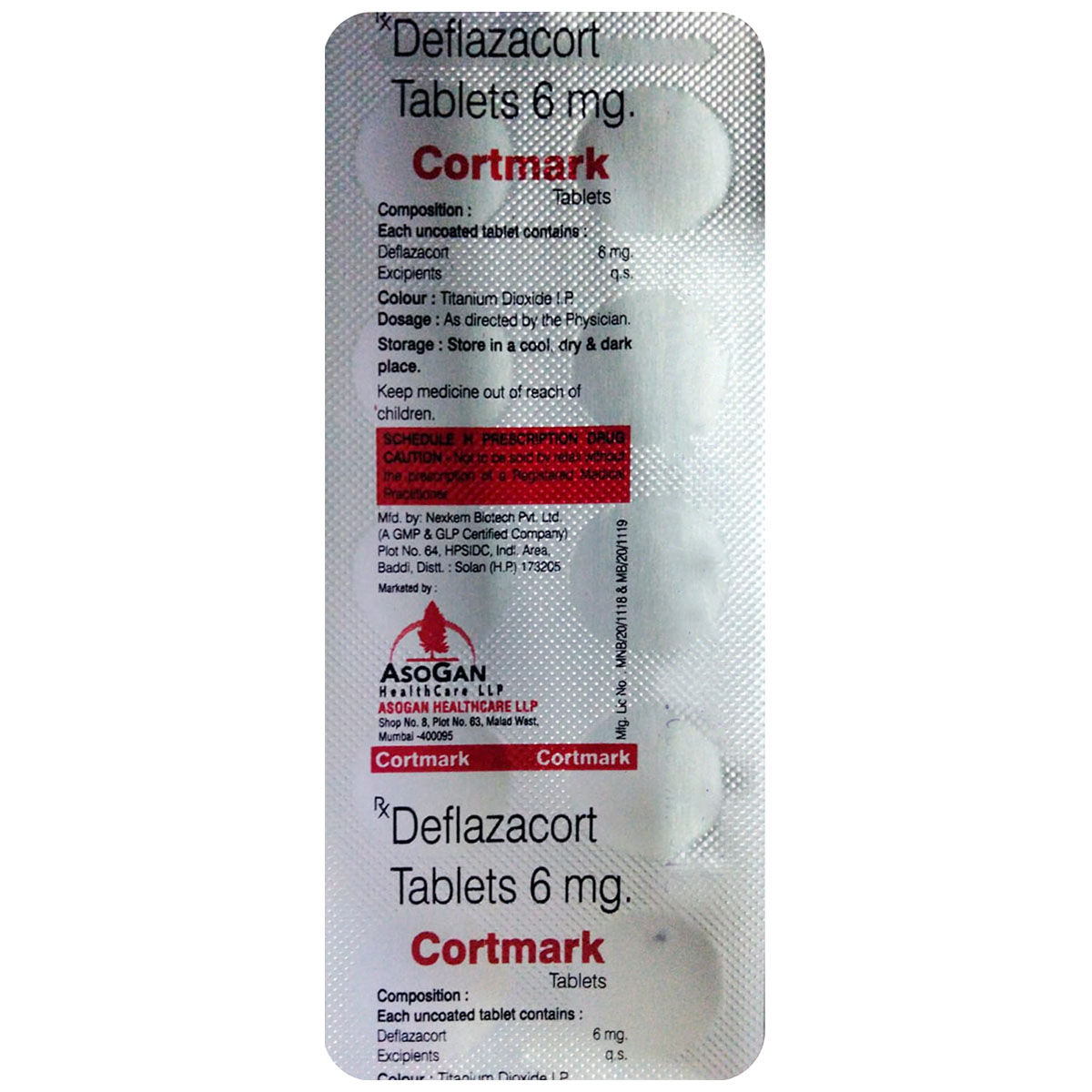 Cortmark Tablet | Uses, Side Effects, Price | Apollo Pharmacy
