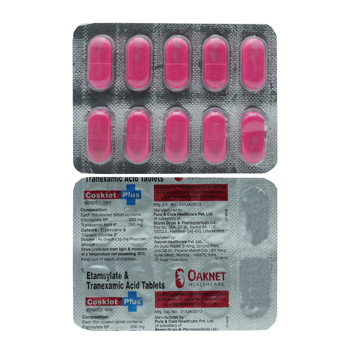 Cosklot Plus Tablet 10's Price, Uses, Side Effects, Composition ...