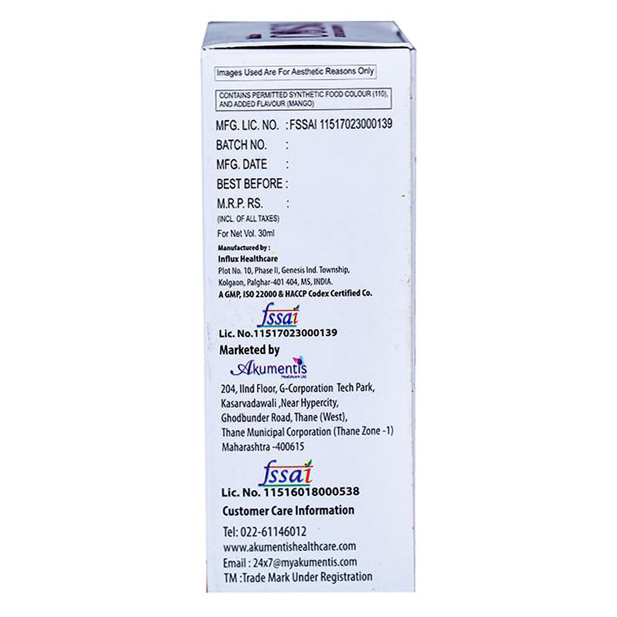 COS3 Sugar Free Mango Oral Drop 30 ml Price, Uses, Side Effects ...