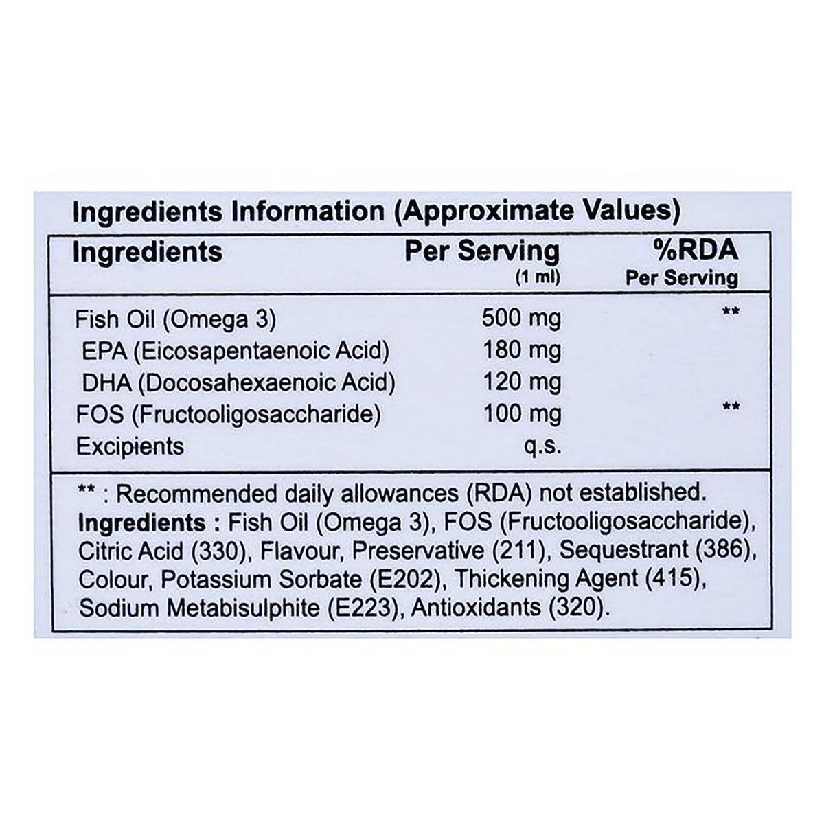 COS3 Sugar Free Mango Oral Drop 30 ml Price, Uses, Side Effects ...