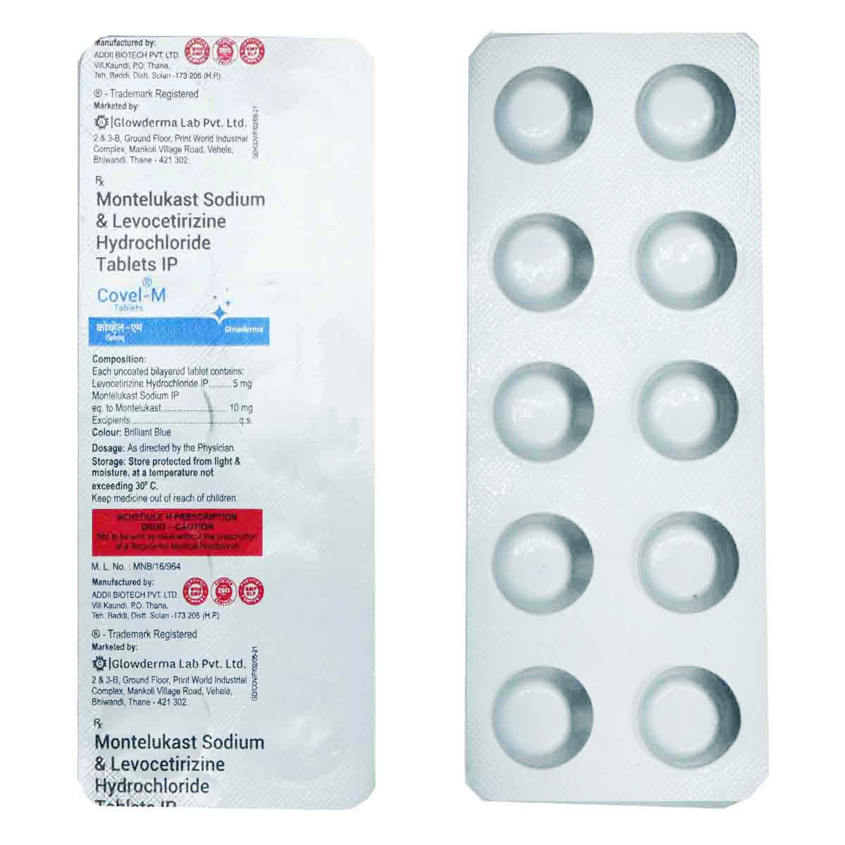 Covel-M Tablet | Uses, Side Effects, Price | Apollo Pharmacy