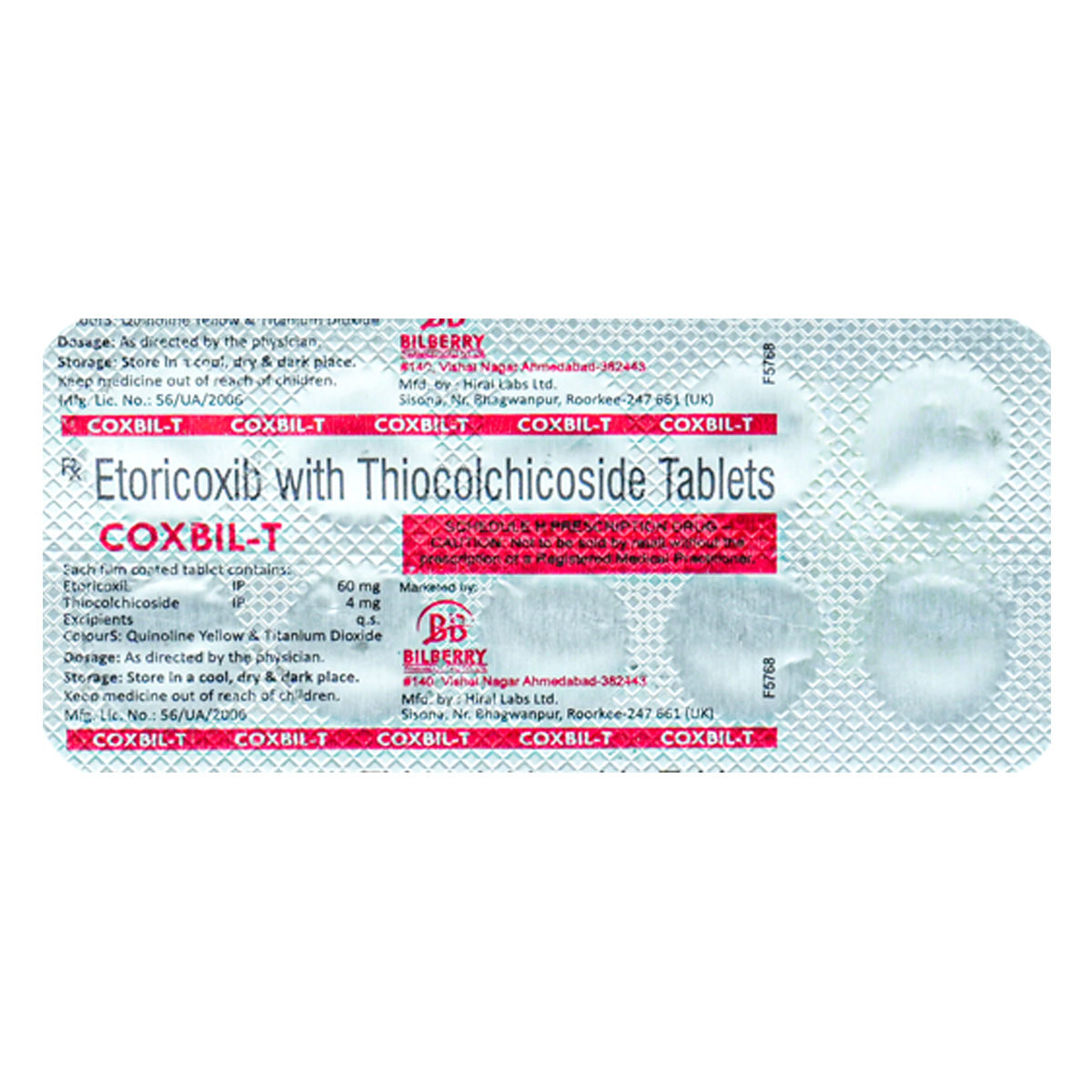 Coxbil-T Tablet | Uses, Side Effects, Price | Apollo Pharmacy