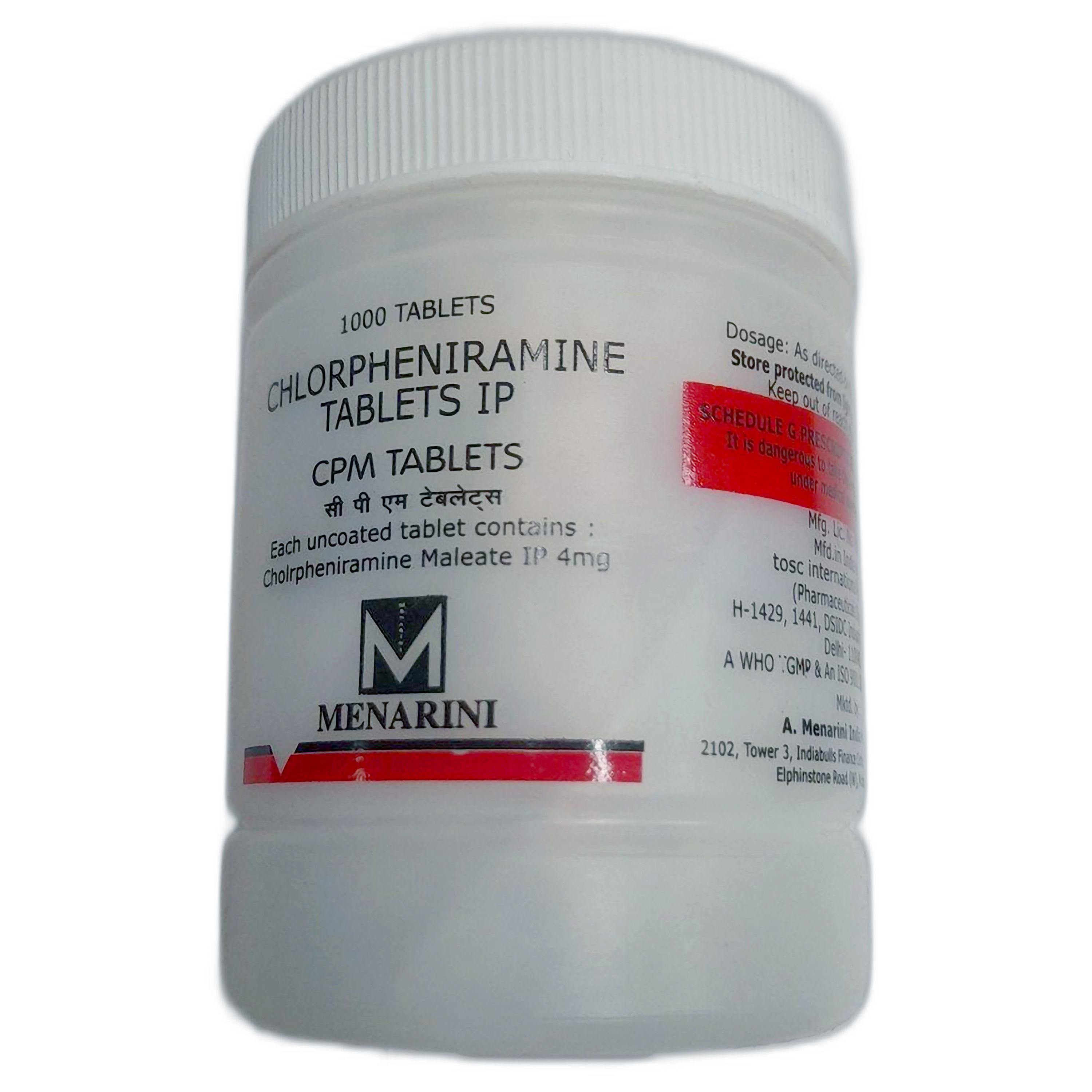 Cpm 4 Tablet 1 | Uses, Side Effects, Price | Apollo Pharmacy