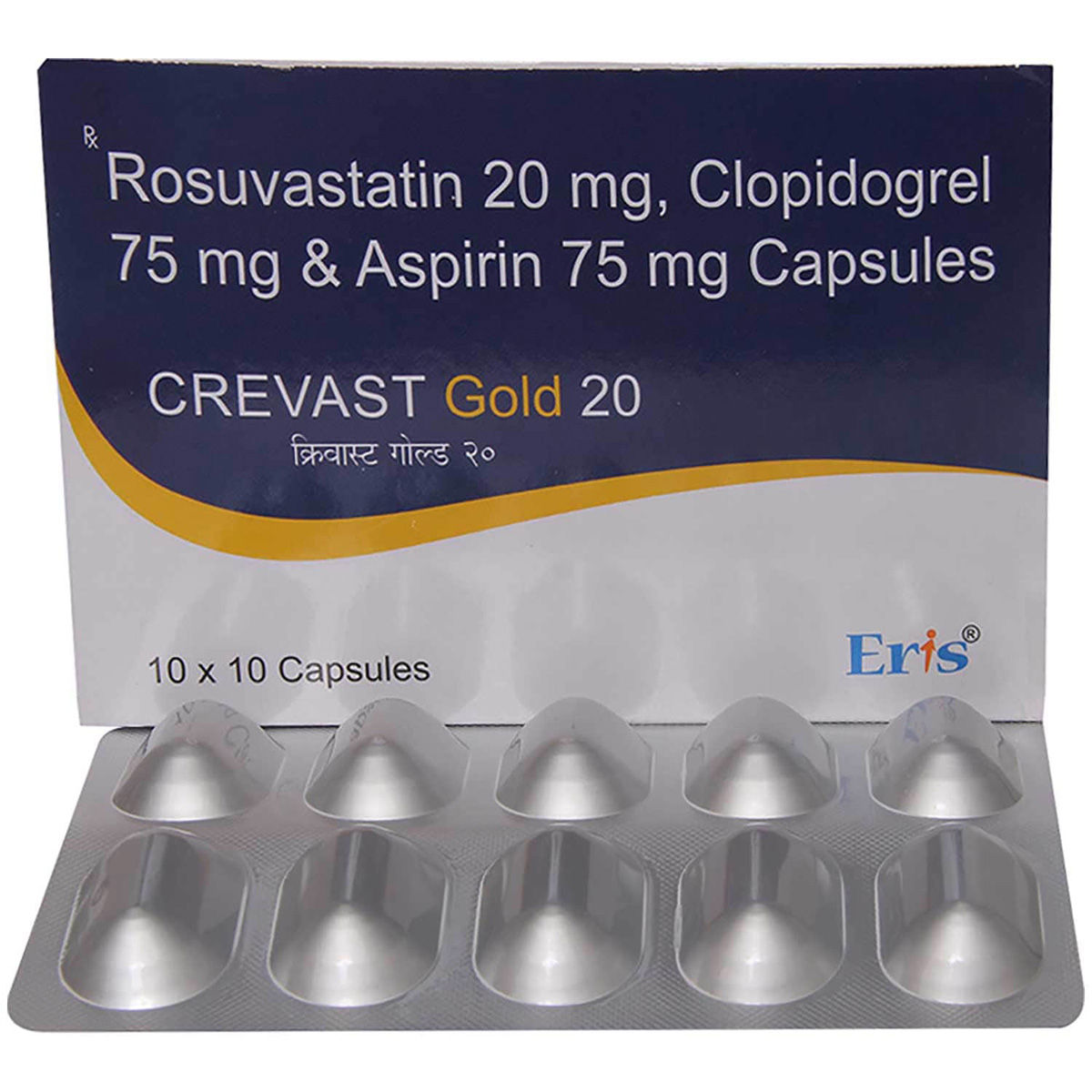 Crevast Gold 20 Capsule 10's Price, Uses, Side Effects, Composition ...