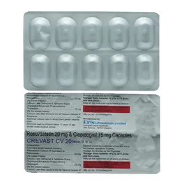 Crevast CV 20 Capsule | Uses, Side Effects, Price | Apollo Pharmacy