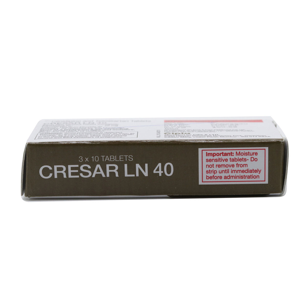 CRESAR LN 40 TABLETS 10'S Price, Uses, Side Effects, Composition ...