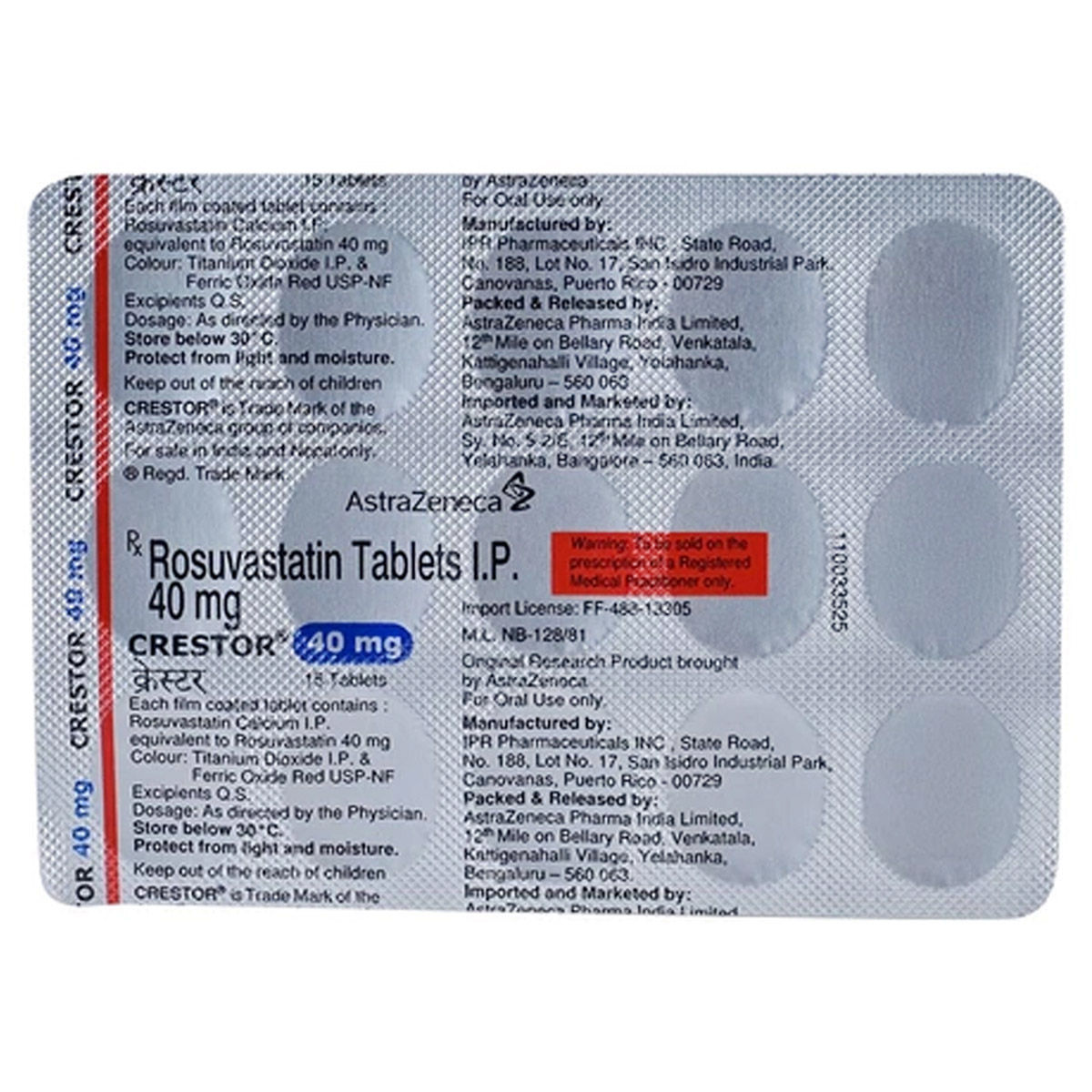 Crestor 40 mg Tablet | Uses, Side Effects, Price | Apollo Pharmacy