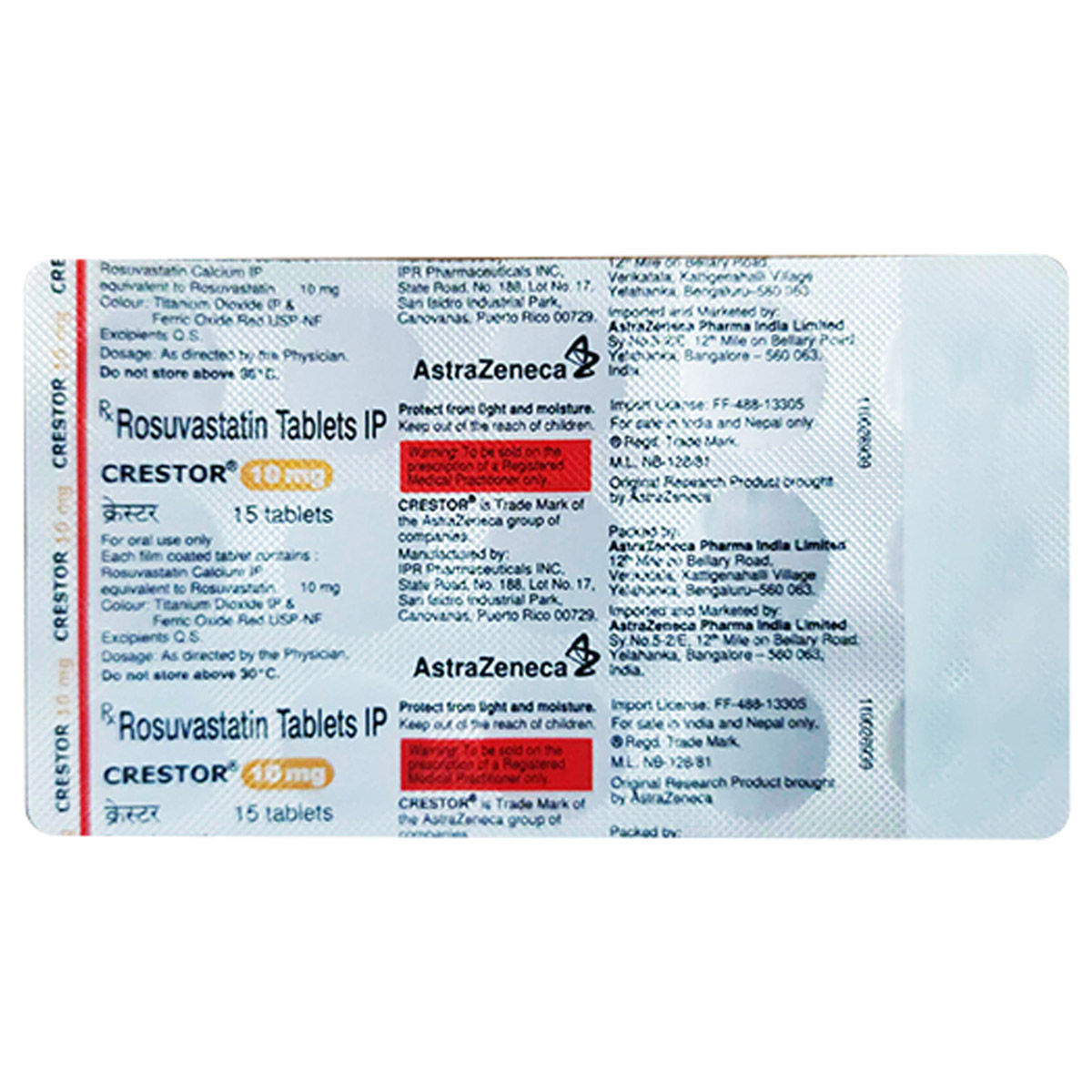 Crestor 10 mg Tablet | Uses, Side Effects, Price | Apollo Pharmacy