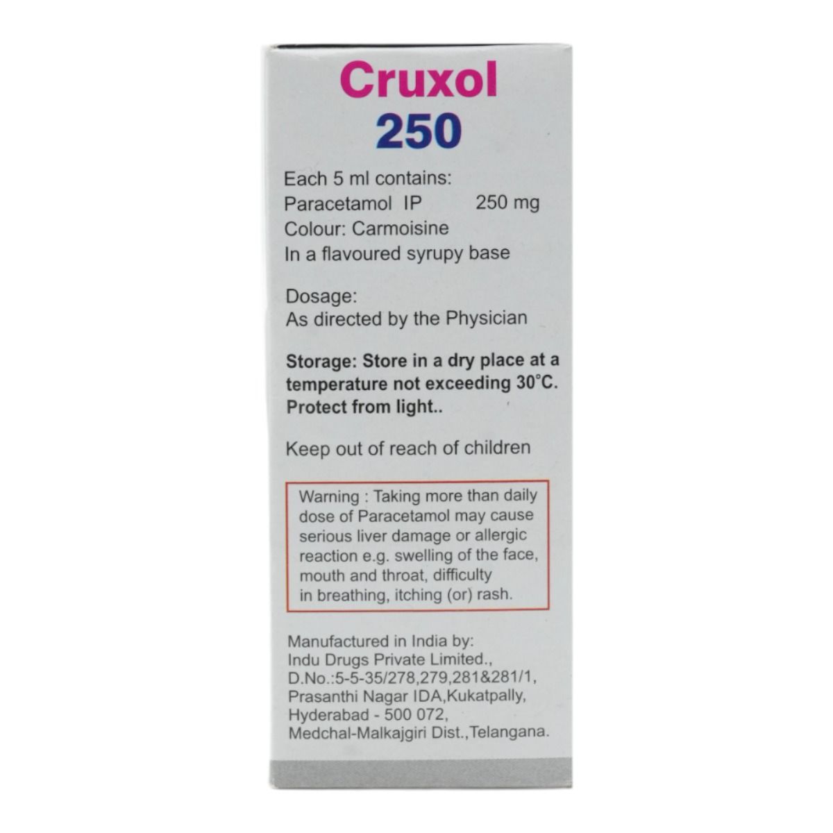 Cruxol Syrup 60 ml Price, Uses, Side Effects, Composition - Apollo Pharmacy