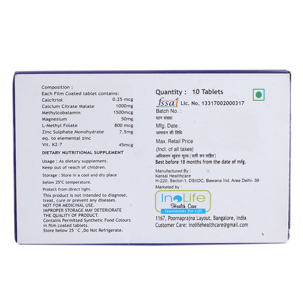 CSD Cal Gold Tablet 10's Price, Uses, Side Effects, Composition ...