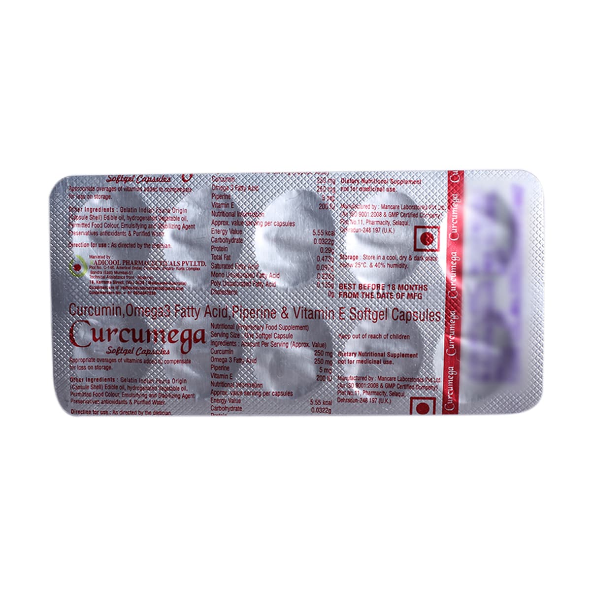 Curcumega Capsule 10's Price, Uses, Side Effects, Composition - Apollo ...