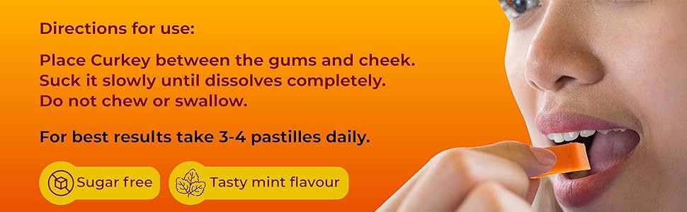 Buy Curkey Curcumin Pastilles, 10 Tablets | 19 Minutes Delivery ...