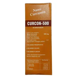 Curcon-500 Suspension | Uses, Side Effects, Price | Apollo Pharmacy