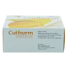 Buy Cutinorm Soap 100 gm | 19 Minutes Delivery | Apollo Pharmacy