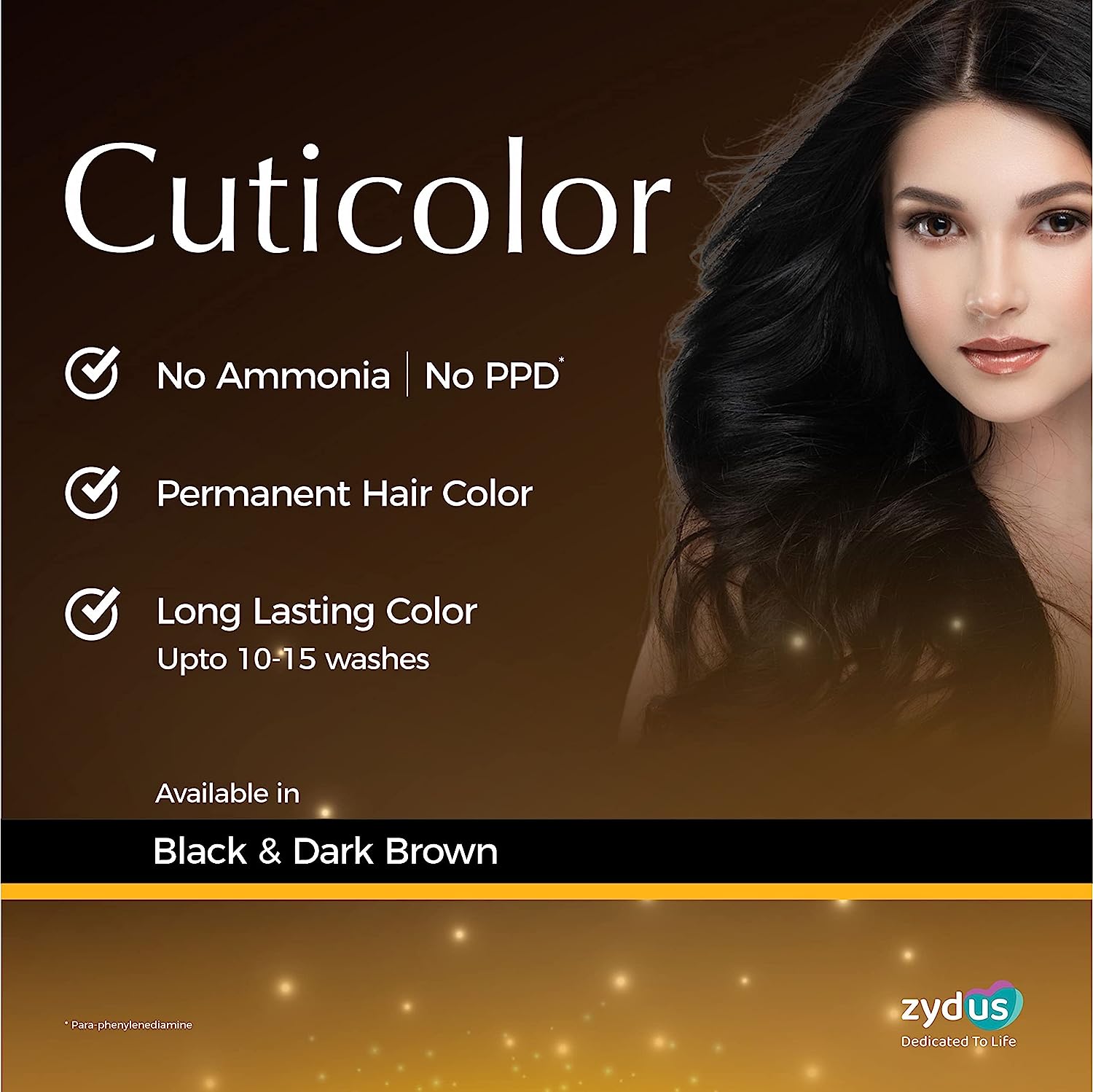 Cuticolor Hair Coloring Cream Dark Brown | Uses, Side Effects, Price ...