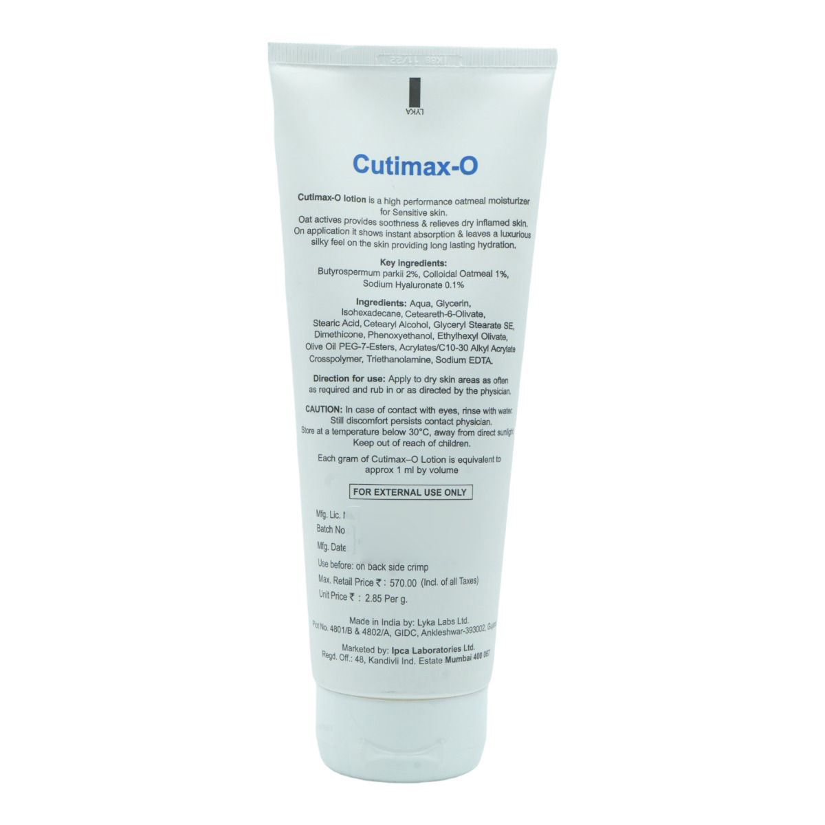 Cutimax-O Lotion | Uses, Side Effects, Price | Apollo Pharmacy