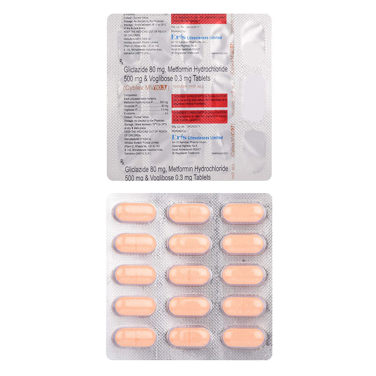 Cyblex MV 80.3 Tablet | Uses, Side Effects, Price | Apollo Pharmacy