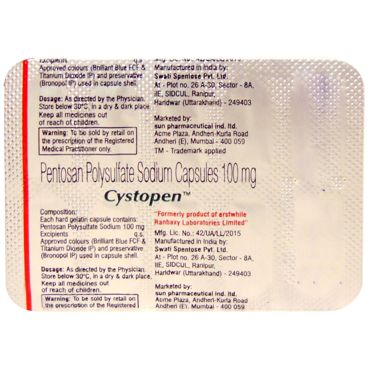 Cystopen Capsule | Uses, Side Effects, Price | Apollo Pharmacy