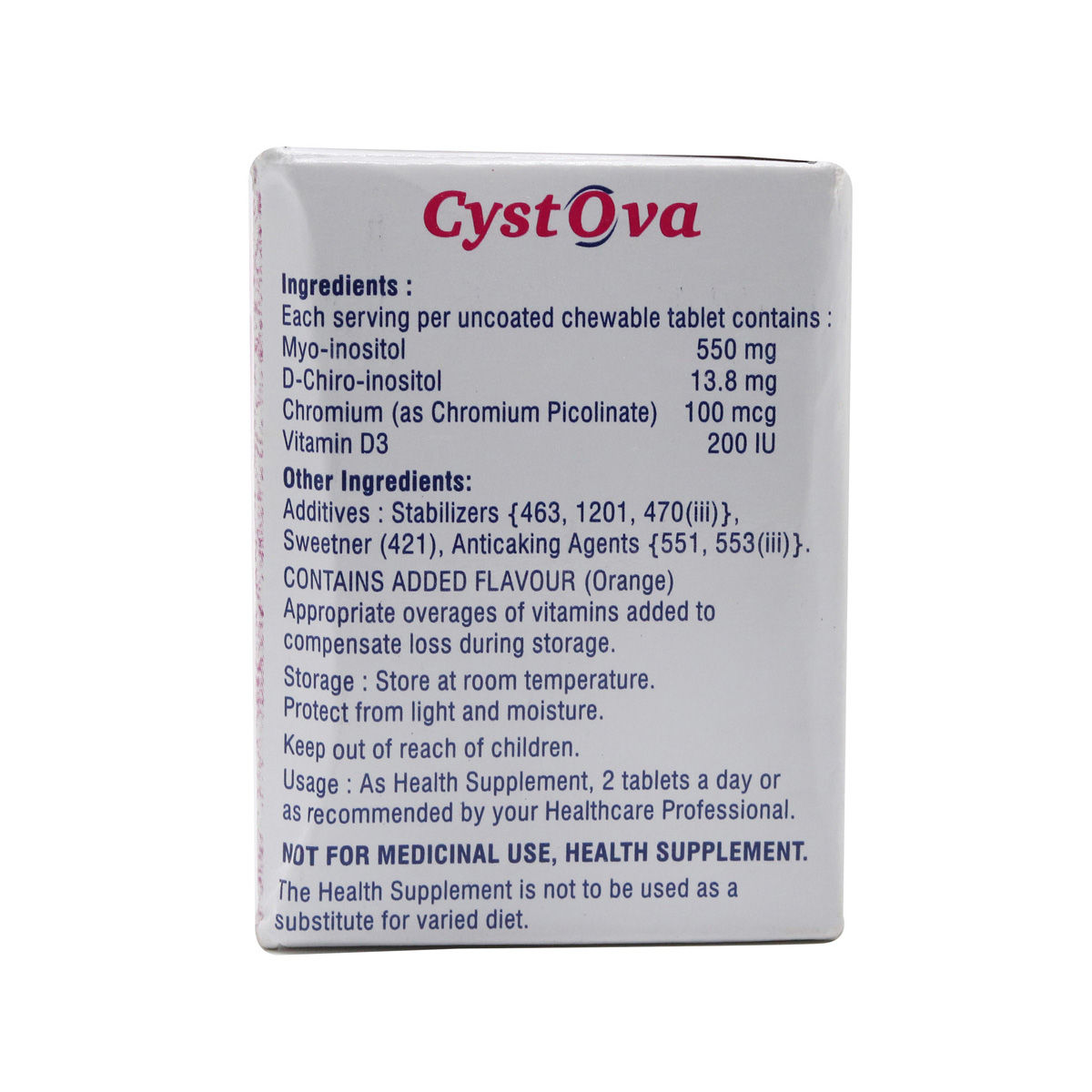 Cystova Tablet 10's Price, Uses, Side Effects, Composition - Apollo ...