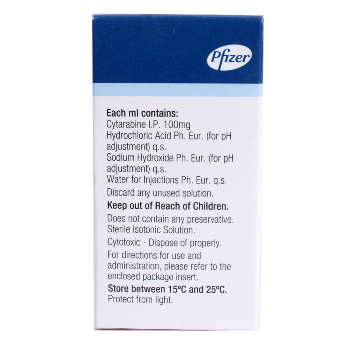 CYTOSAR 1GM INJECTION 10ML Price, Uses, Side Effects, Composition ...