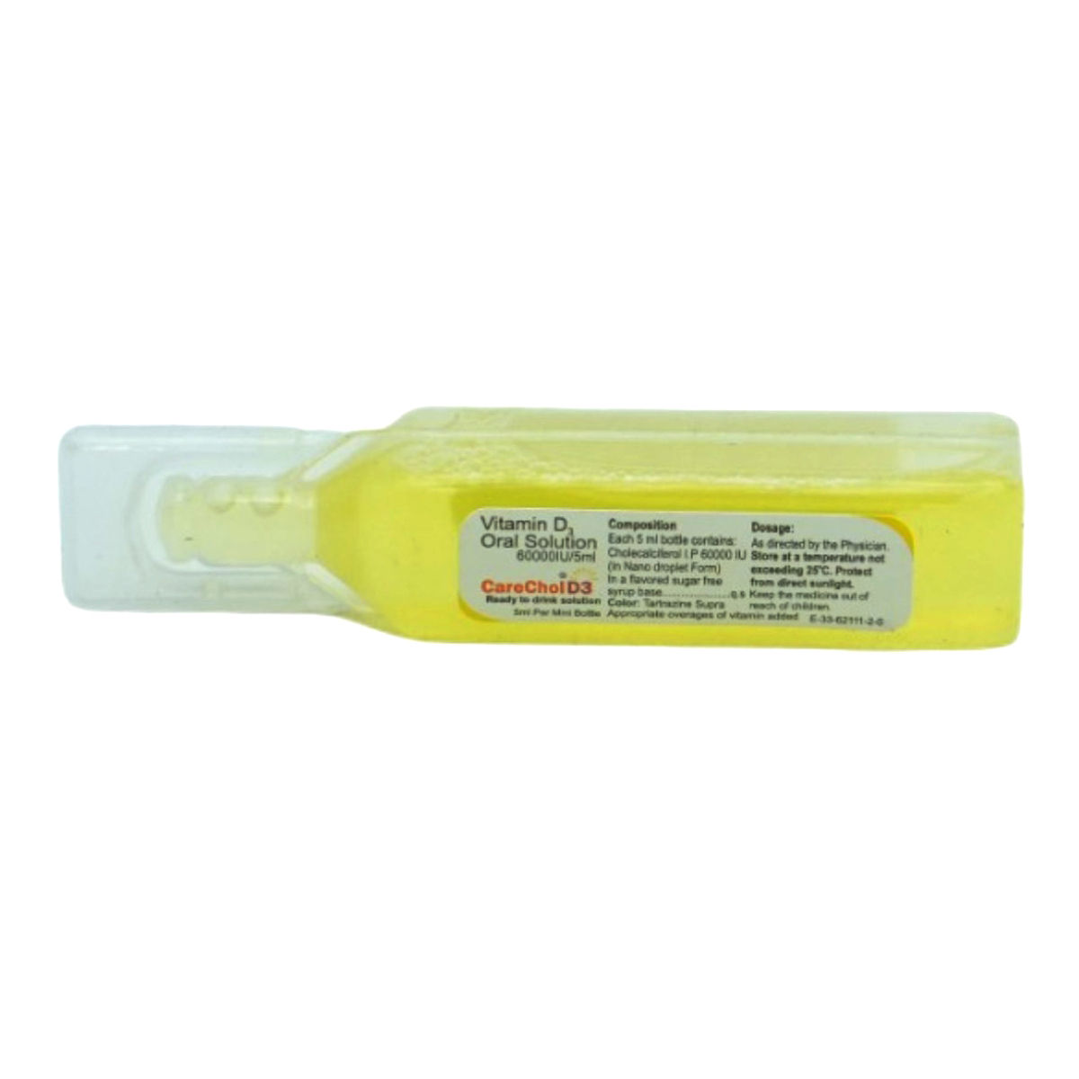 Carechol D3 Oral Solution 5 ml | Uses, Side Effects, Price | Apollo ...