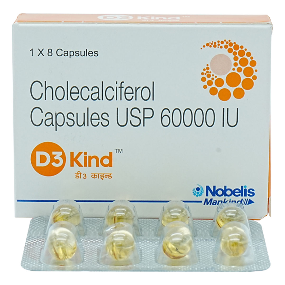 D3 Kind Capsule 8's Price, Uses, Side Effects, Composition - Apollo ...