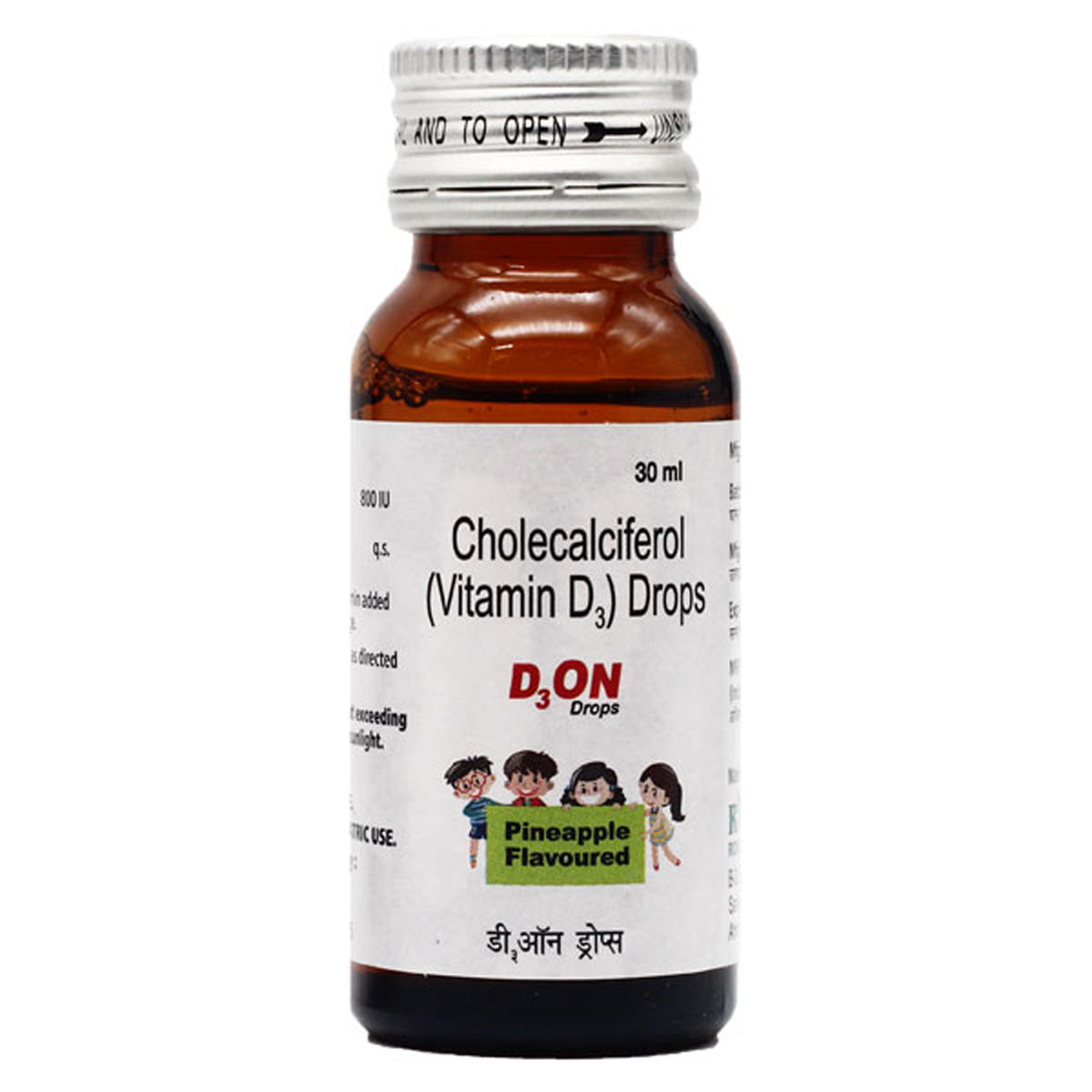 D3 On 800 Pineapple Flavour Drops | Uses, Side Effects, Price | Apollo ...