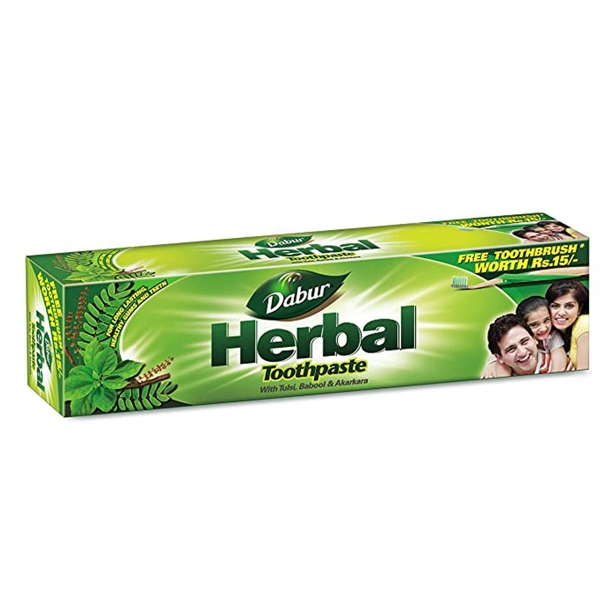 Buy Dabur Herbal Toothpaste, 200 gm | 19 Minutes Delivery | Apollo Pharmacy