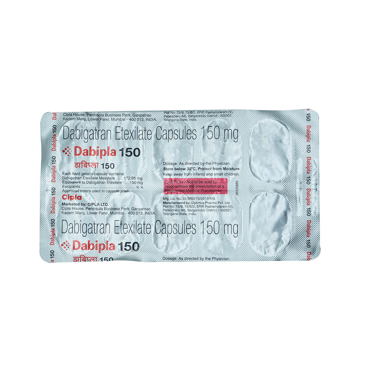 Dabipla 150 Capsule | Uses, Side Effects, Price | Apollo Pharmacy