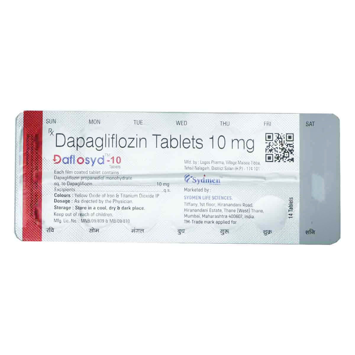 Daflosyd-10 Tablet 14 's Price, Uses, Side Effects, Composition ...