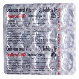 Dailycal HD Tablet | Uses, Side Effects, Price | Apollo Pharmacy