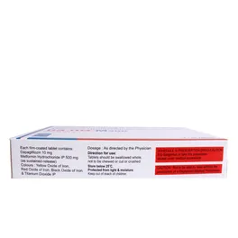 Dajio M 10 mg/500 mg Tablet | Uses, Side Effects, Price | Apollo Pharmacy